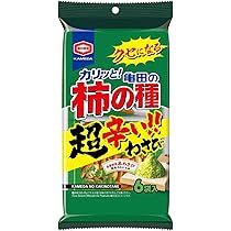 Amazon.co.jp: 亀田製菓 亀田の柿の種超わさび6袋詰 161g×6袋 : 食品